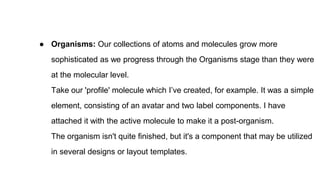 Atomic Design: Effective Way of Designing UI | PPTX | Desktop ...