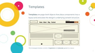 CDD - Atomic Design Methodology