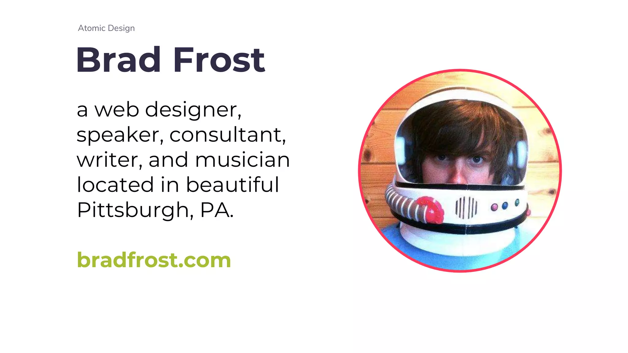 Atomic design para React e React native | PPT
