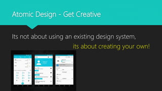 Atomic design React Nova Presentation | PPTX