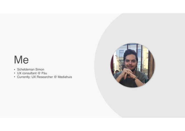 UX Beers - How To Atomic Design - Simon Scheldeman | PPT