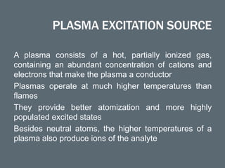 Atomic emision spectroscopy | PPTX | Chemistry | Science