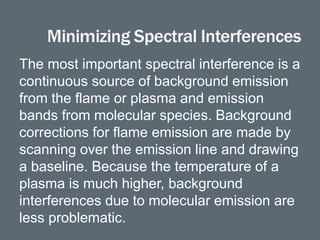 Atomic emision spectroscopy | PPTX | Chemistry | Science