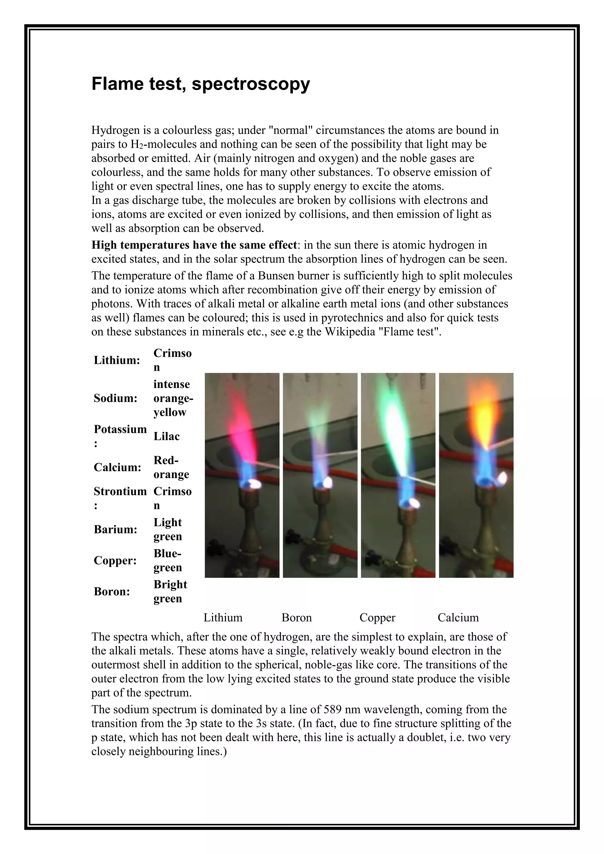 Atomic emission spectra | DOCX