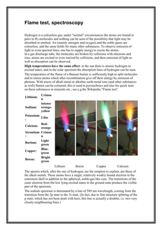 Atomic emission spectra | DOCX