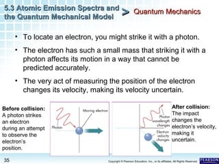 Atomic emission spectra and the quantum mechanical model | PPT