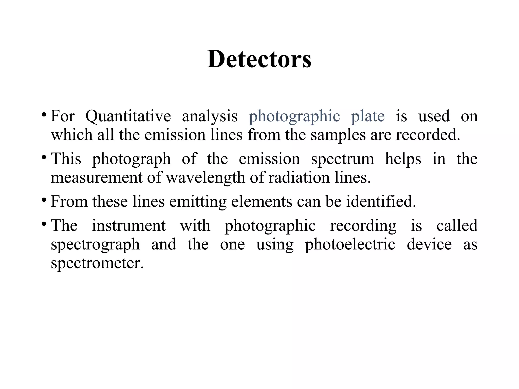 Atomic emission spectroscopy | PPT