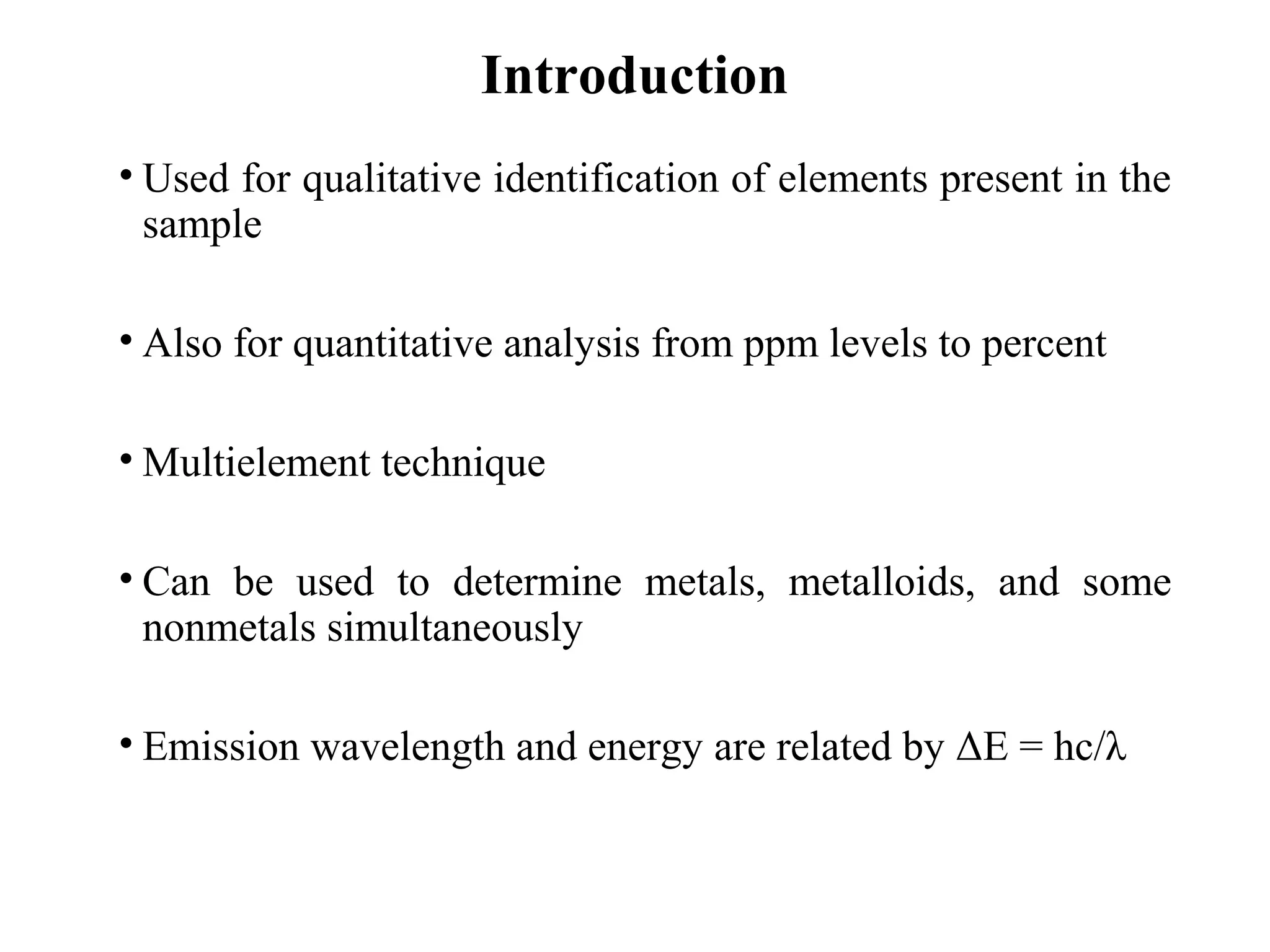 Atomic emission spectroscopy | PPT