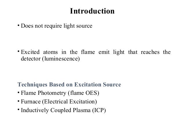 SOLUTION: Atomic emission spectroscopy - Studypool