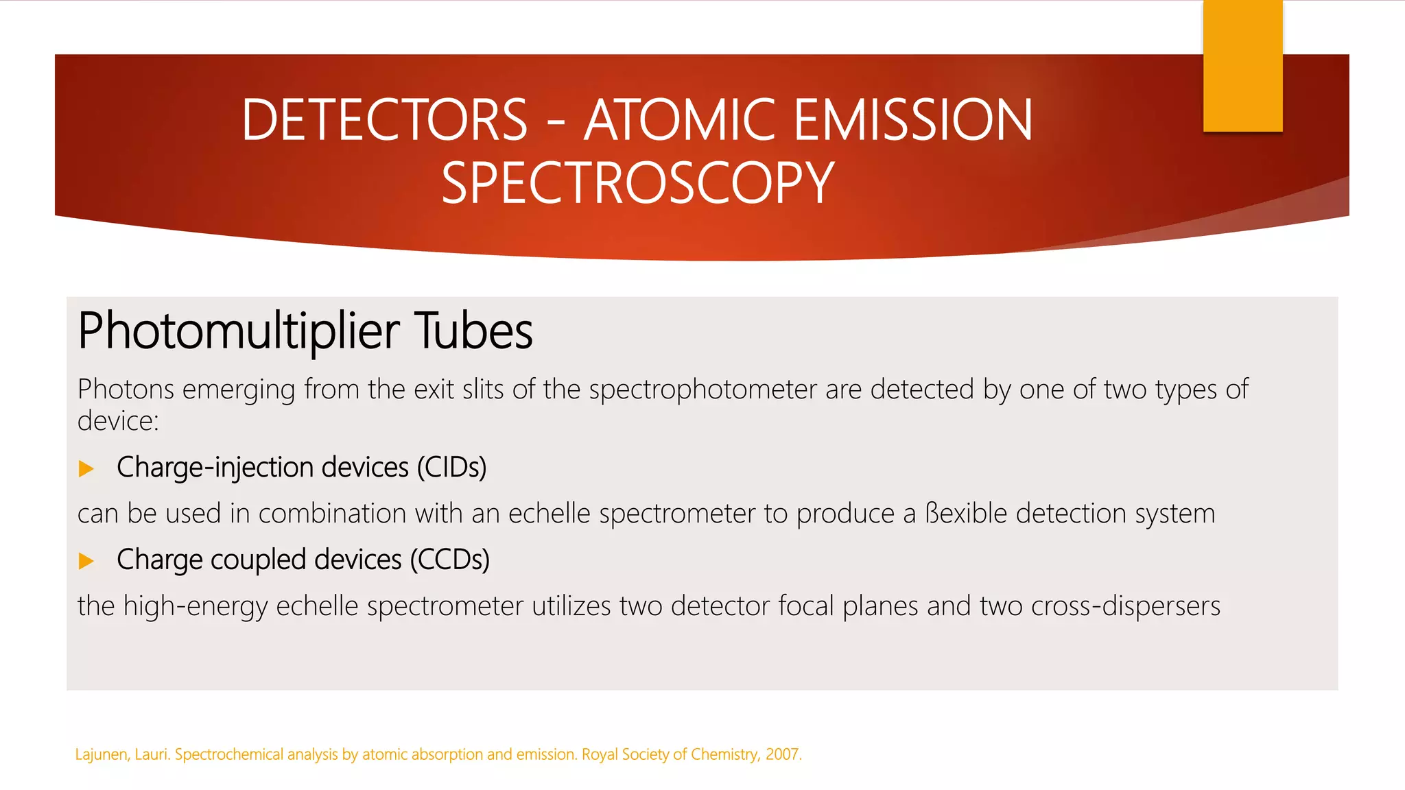 Atomic emission spectroscopy | PPTX | Chemistry | Science