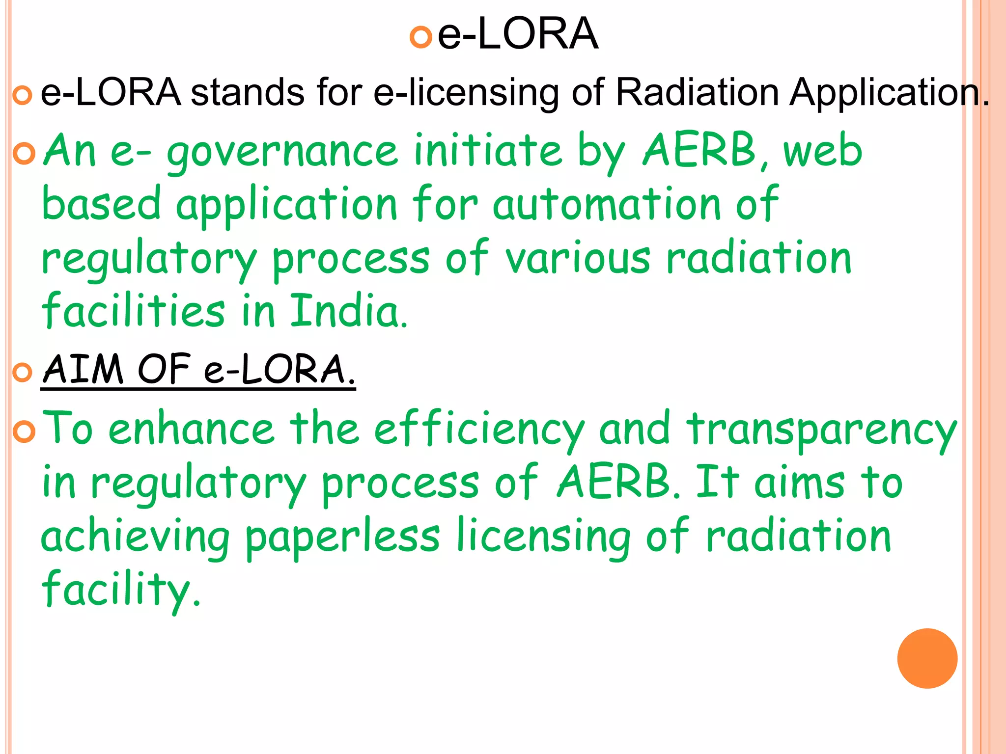 Atomic energy regulatory board (aerb) | PPTX