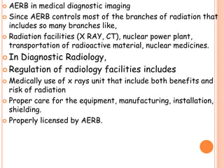 Atomic energy regulatory board (aerb) | PPTX