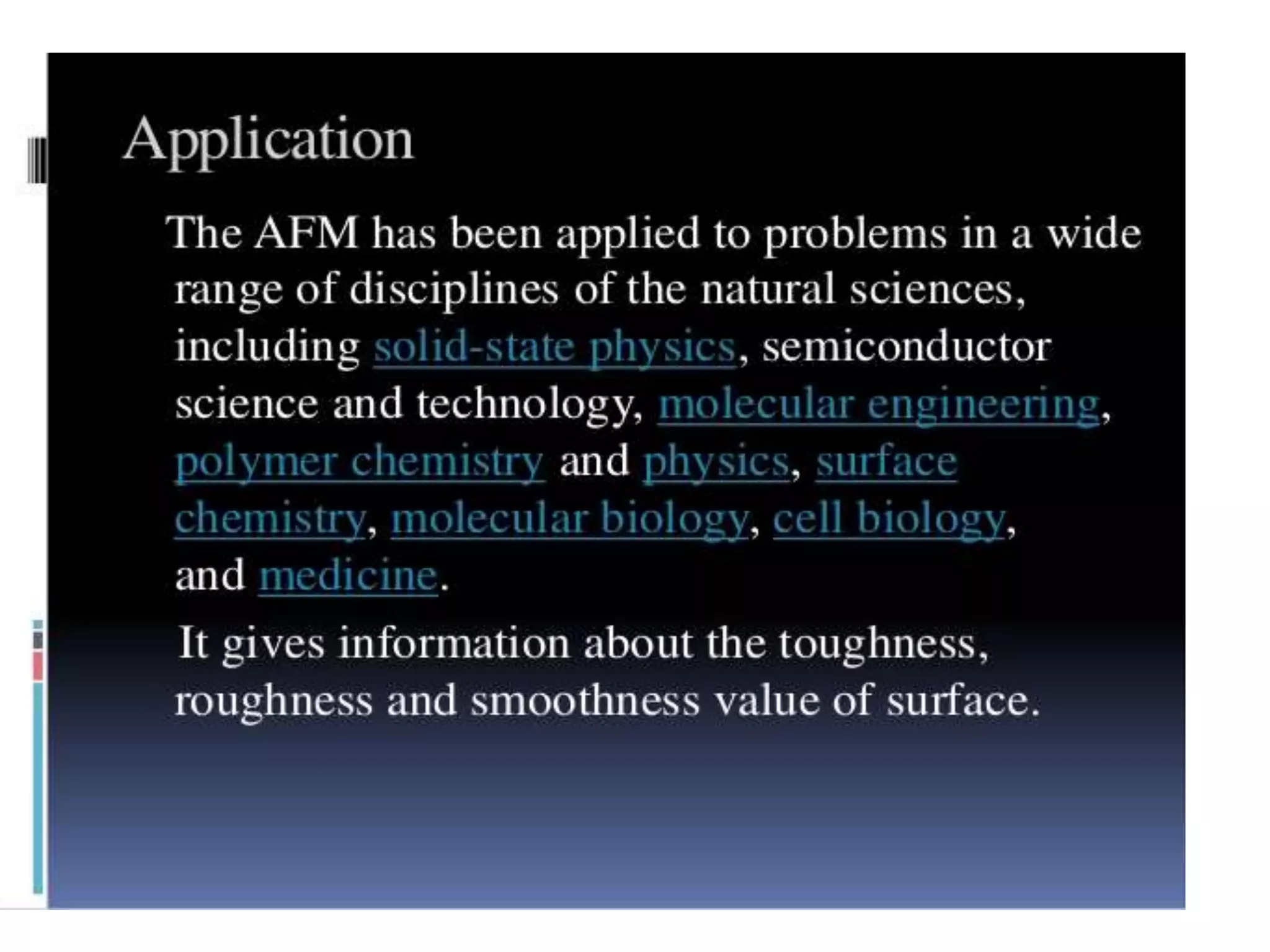 Atomic force microscopy | PPT