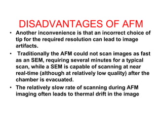 Atomic force microscopy | PPT