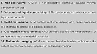 General Microbiology and Microbial diversity - Atomic Force Microscopy ...