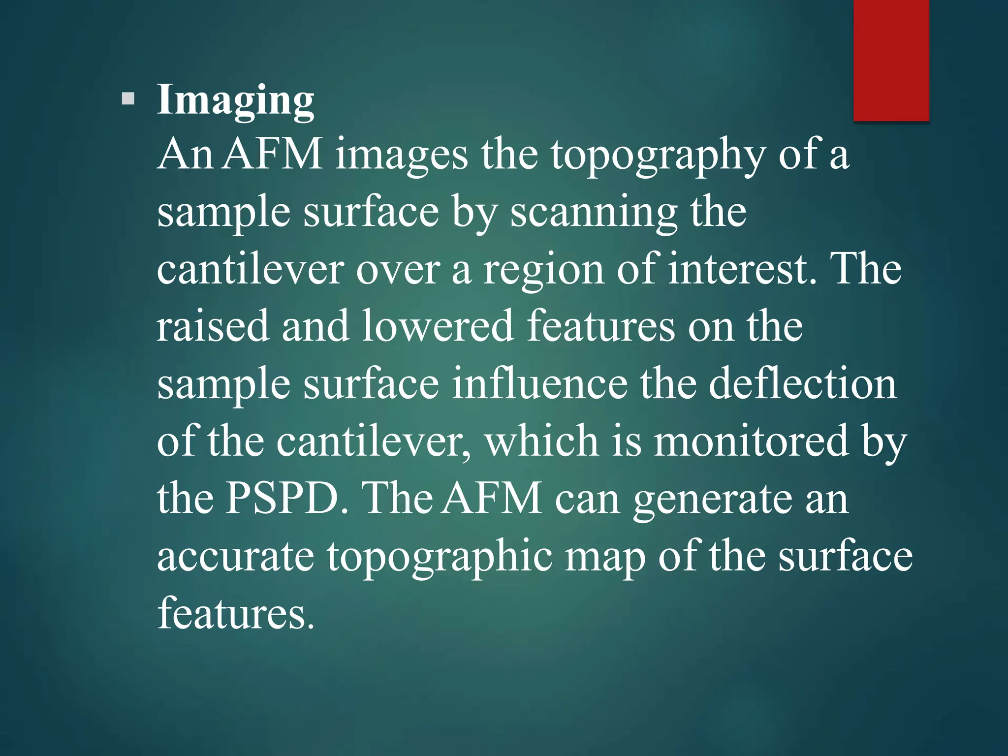ATOMIC FORCE MICROSCOPY (AFM) Analysis.pptx