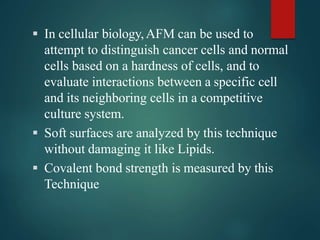 ATOMIC FORCE MICROSCOPY (AFM) Analysis.pptx
