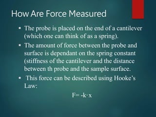 ATOMIC FORCE MICROSCOPY (AFM) Analysis.pptx