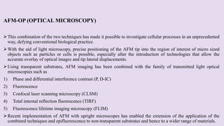 Atomic force microscopy (AFM) Likhith K | PPT