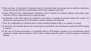 Atomic force microscopy (AFM) Likhith K | PPT