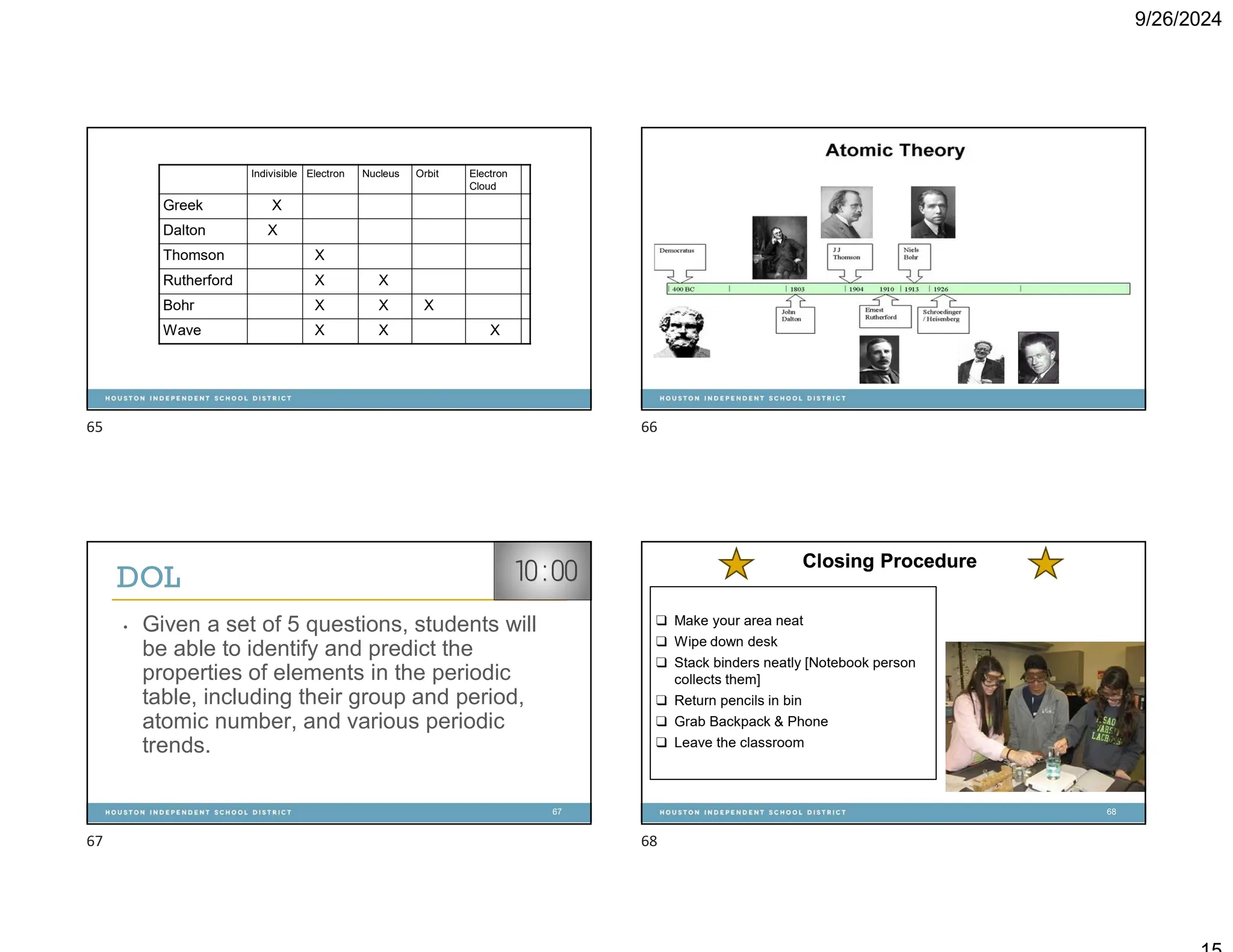 Atomic history slides 24_25.pdf educational studies | PDF