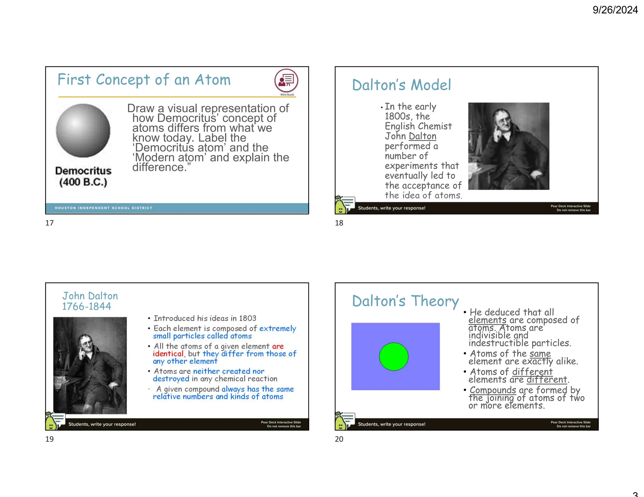 Atomic history slides 24_25.pdf educational studies | PDF