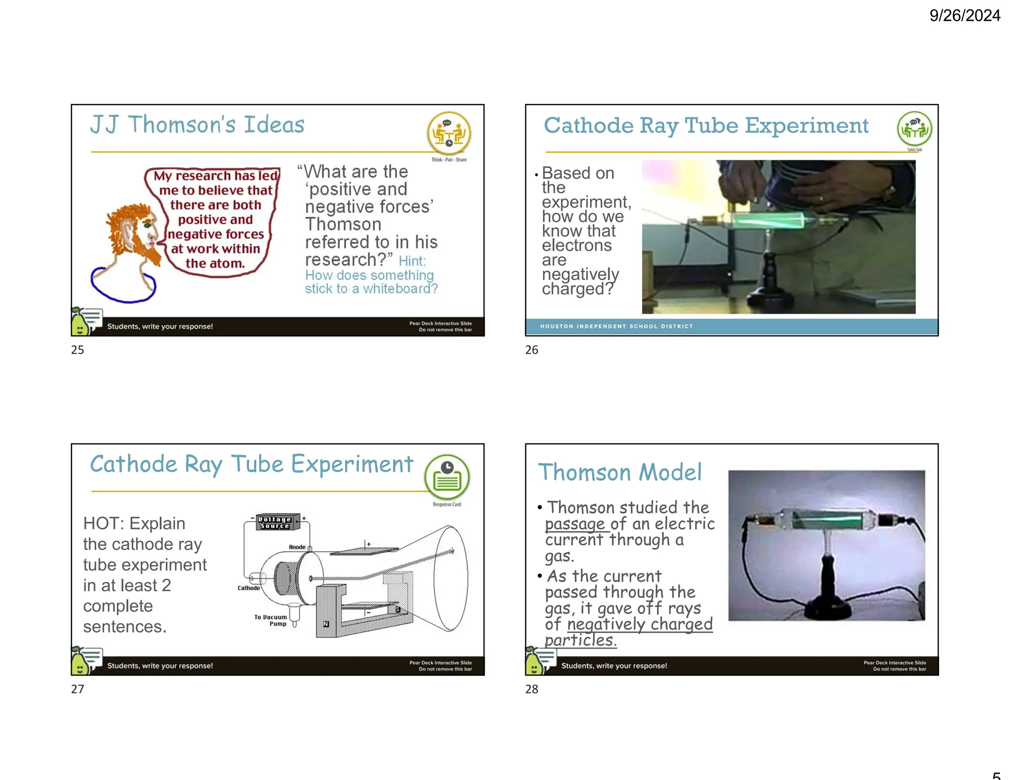 Atomic history slides 24_25.pdf educational studies | PDF