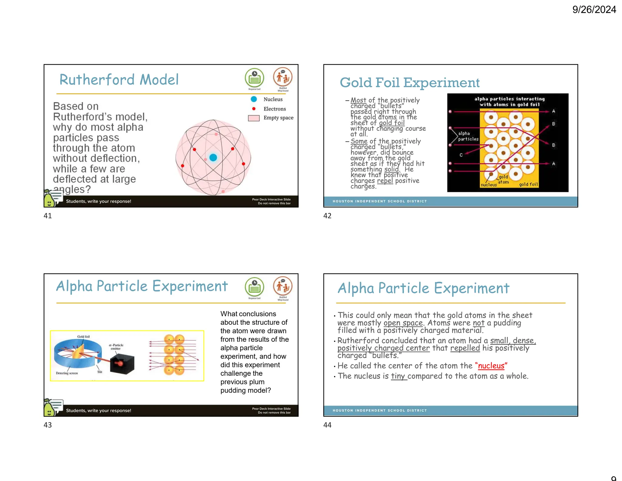 Atomic history slides 24_25.pdf educational studies | PDF
