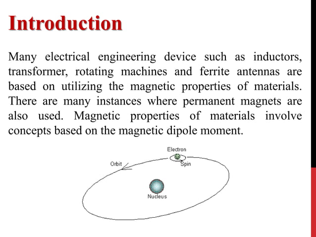 Atomic magnetic moment of Materials | PPTX