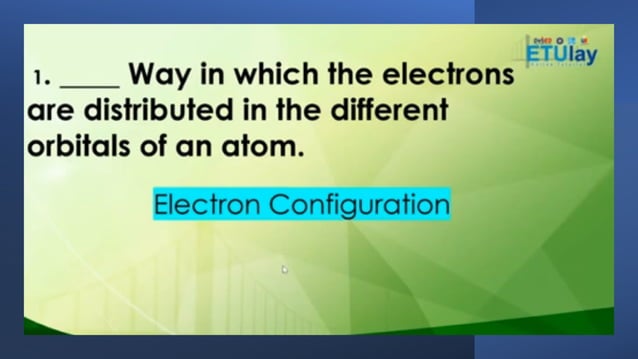 QUANTUM ATOMIC MODEL - Electron Configuration | PPTX
