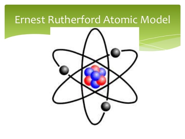 Ernest Rutherford Nuclear Model