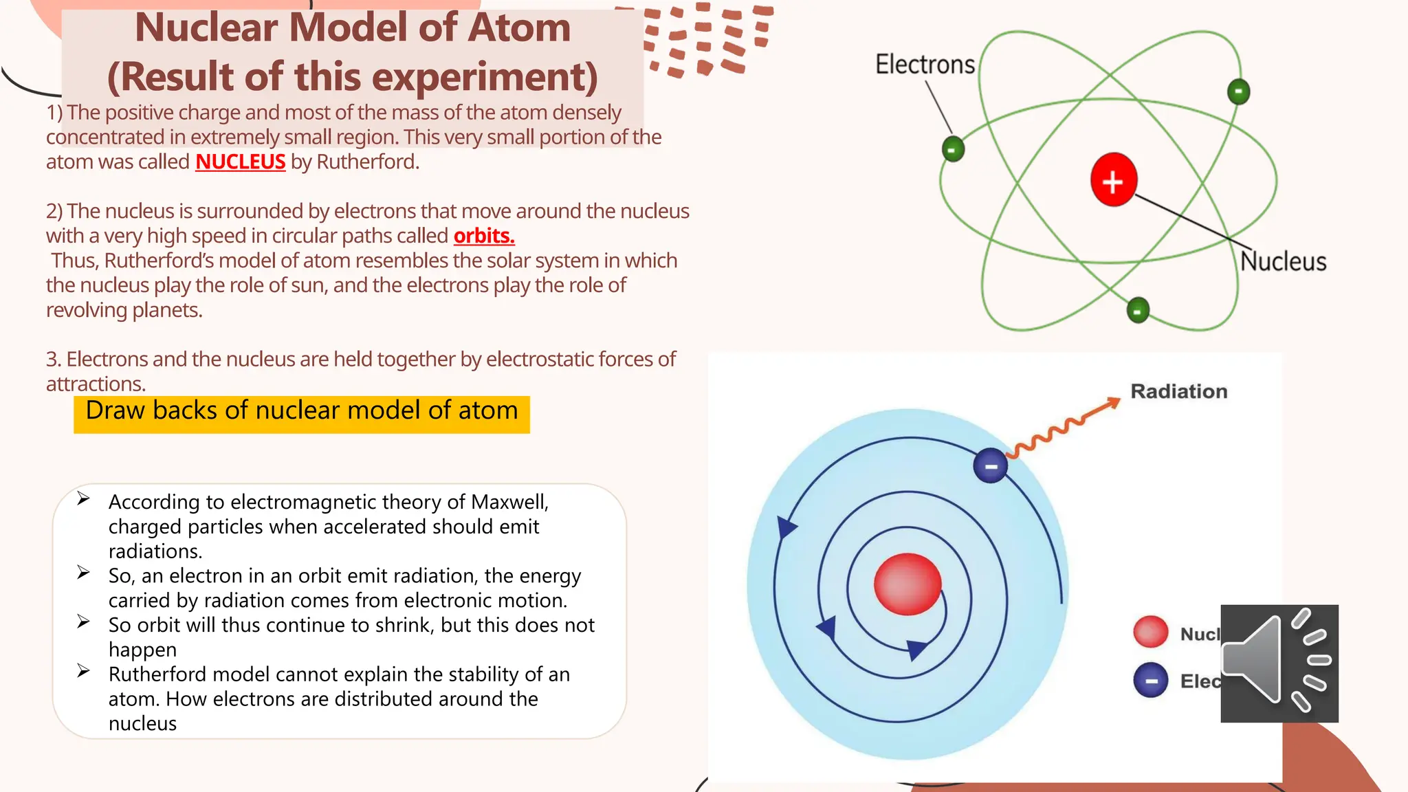 Evolution of atomic theories, Dalton.JJ. Thamson, Rutherford, max plank ...
