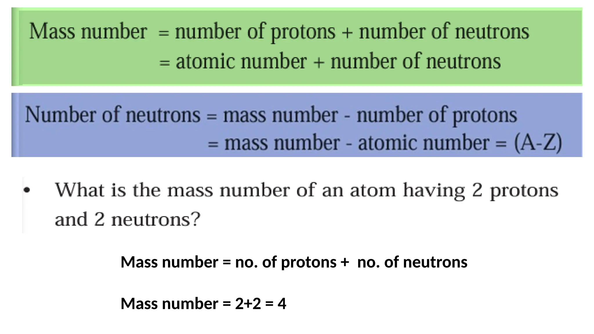 ATOMIC NO AND ATOMIC MASS FROM STRUCTURE OF ATOM.pptx