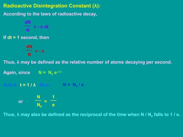Nuclei And Atoms Class 12 | PPT | Chemistry | Science