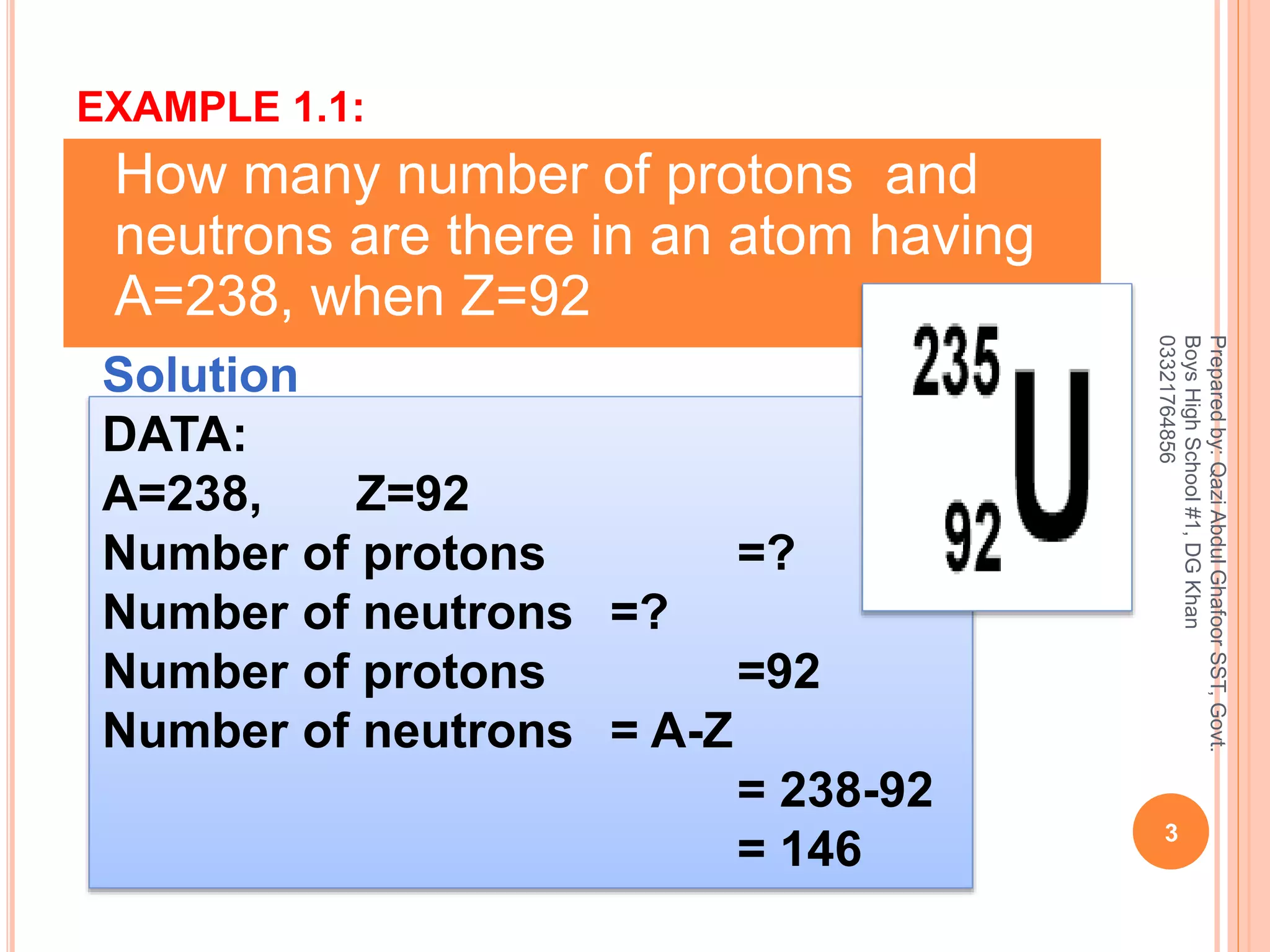 Atomic number, Mass number, Relative atomic mass and Atomic mass unit ... Atomic number, Mass number, Relative atomic mass and Atomic mass unit ...