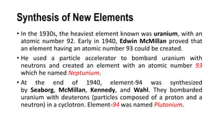 ATOMIC NUMBER AND SYNTHESIS OF NEW ELEMENTS.pptx