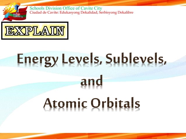 Atomic Orbitals, Energy, Sublevels | PPTX | Chemistry | Science