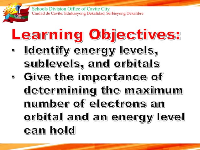 Atomic Orbitals, Energy, Sublevels | PPTX | Chemistry | Science