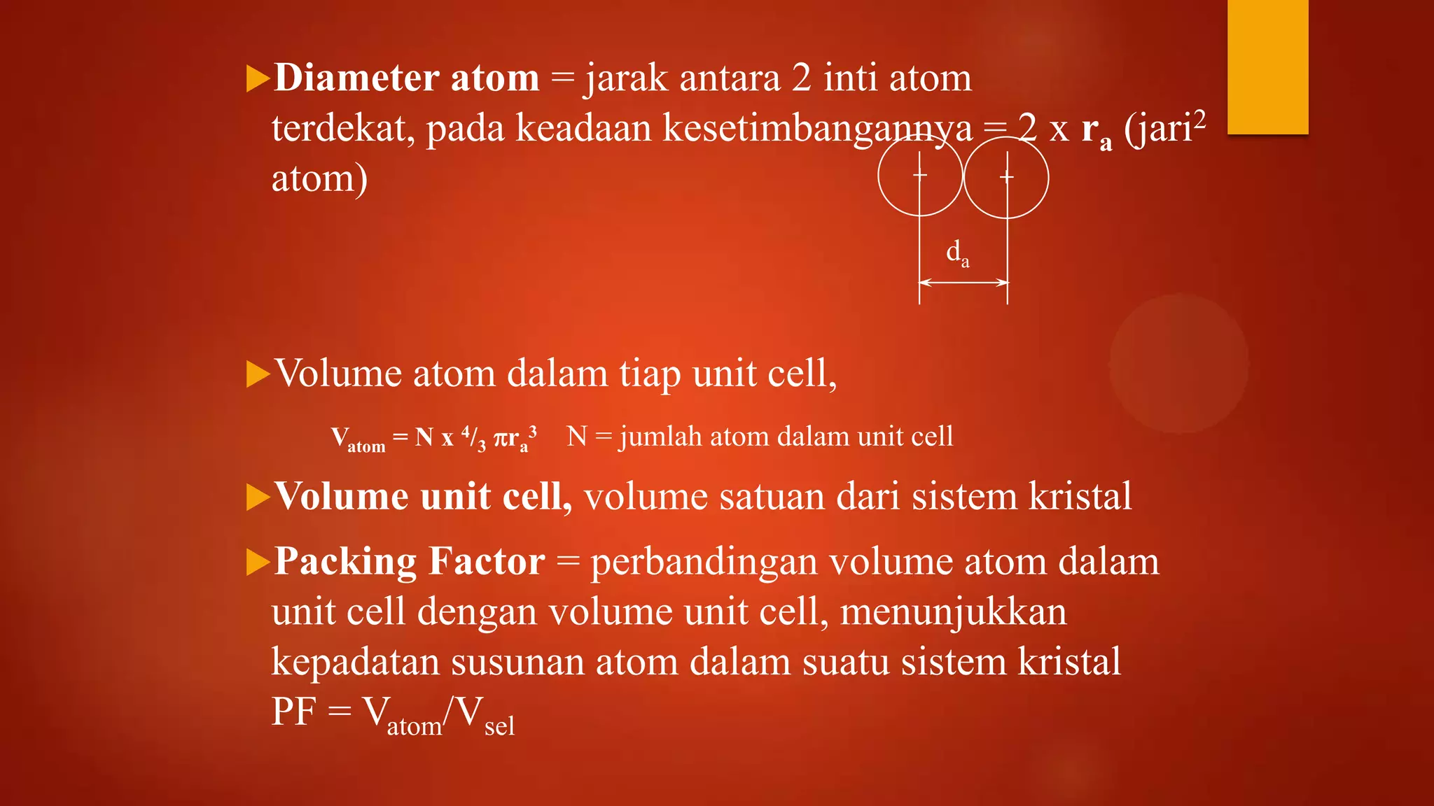Atomic packing factor | PPTX
