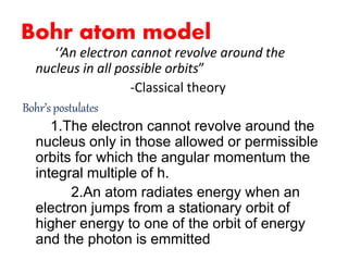 Atomic physics | PPTX