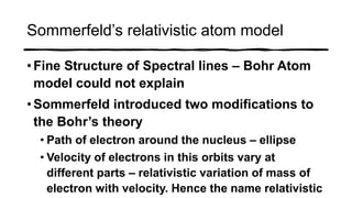 Physics - Basics of Atomic Physics for Allied Students | PPTX