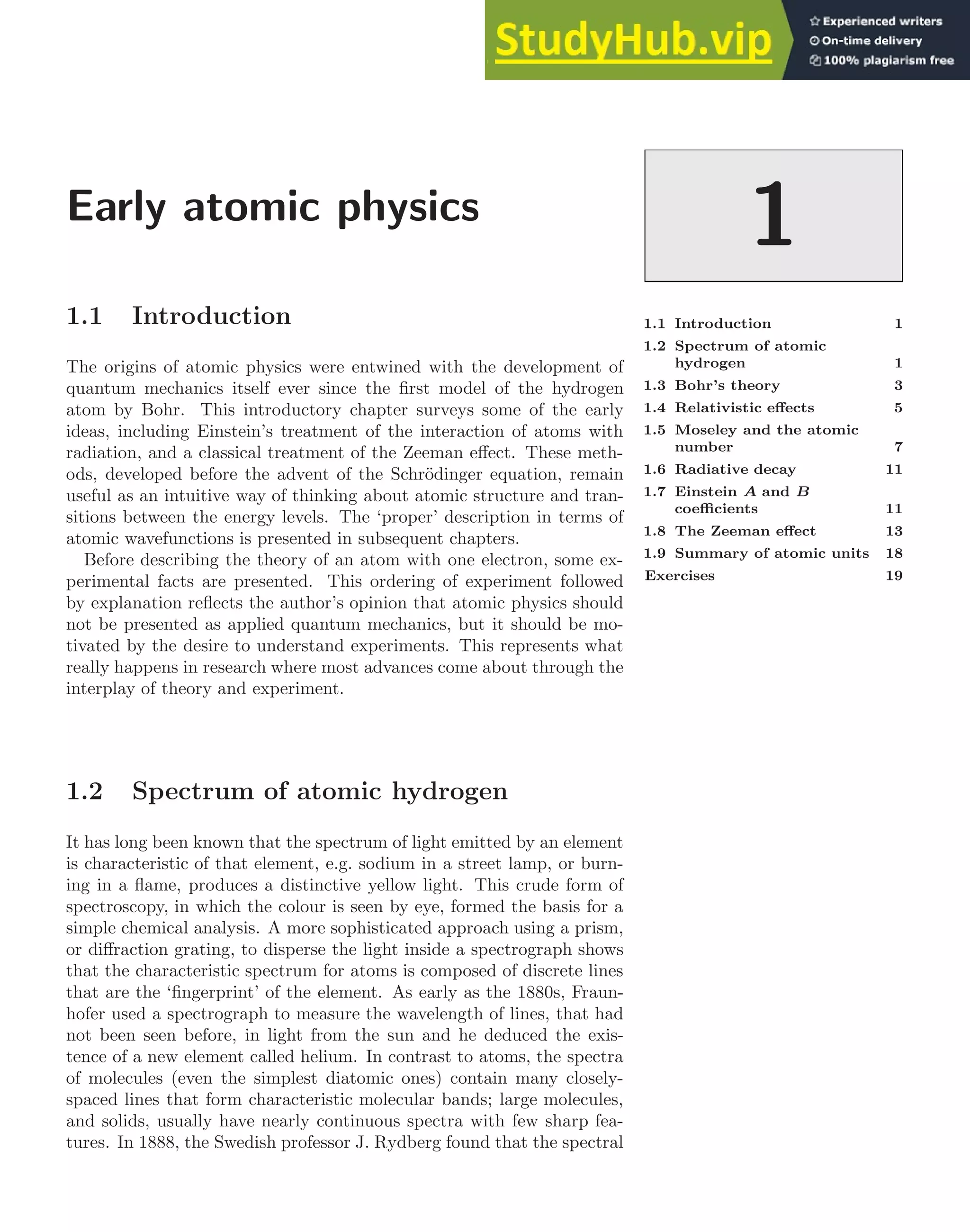 Atomic Physics - Christopher Foot | PDF