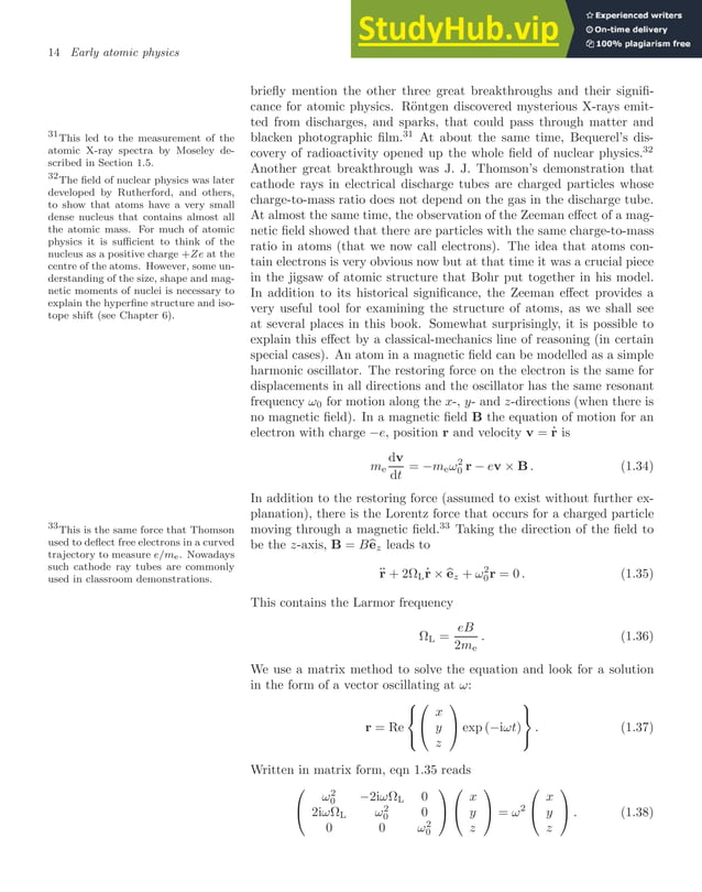 Atomic Physics - Christopher Foot | PDF | Chemistry | Science
