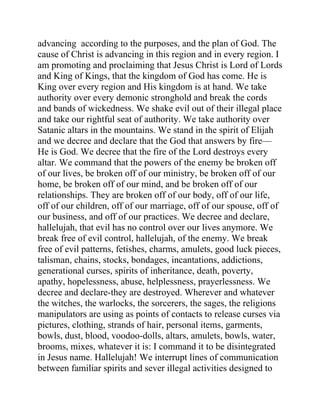 Atomic Prayer by Dr. Cindy Trimm | PDF