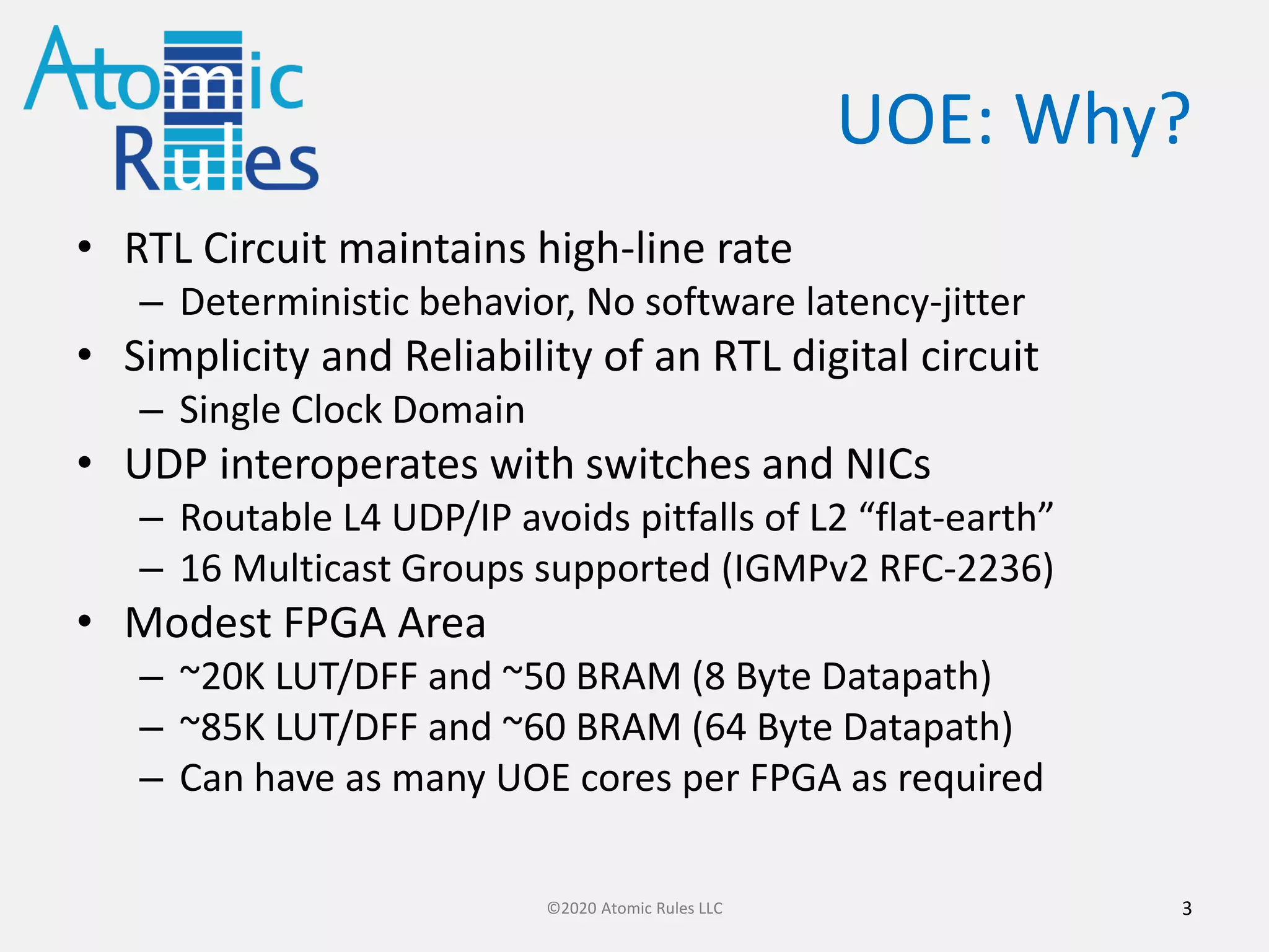 UDP Offload Engine (UOE) | PDF