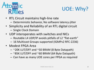 UDP Offload Engine (UOE) | PDF