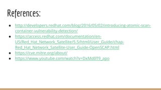 Atomic CLI scan | PDF