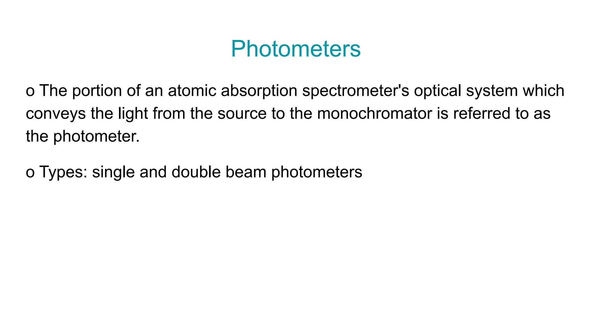 Atomic spectroscopy (AAS & AES) | PDF