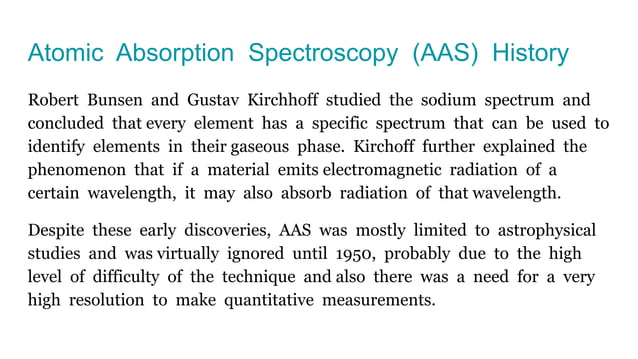 Atomic spectroscopy (AAS & AES) | PDF | Chemistry | Science