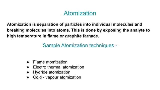 Atomic spectroscopy (AAS & AES) | PDF | Chemistry | Science